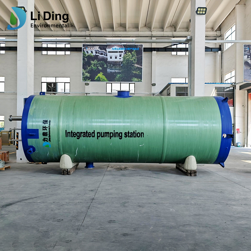 Wholesale GRP Integrated lifting pump station Manufacturer and Supplier ...